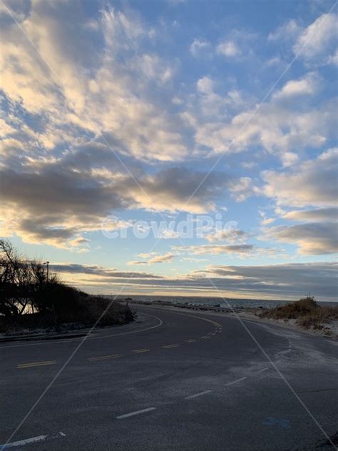도로 아스팔트 Road 하늘 바다 사진이미지일러스트캘리그라피 Jeminee91작가