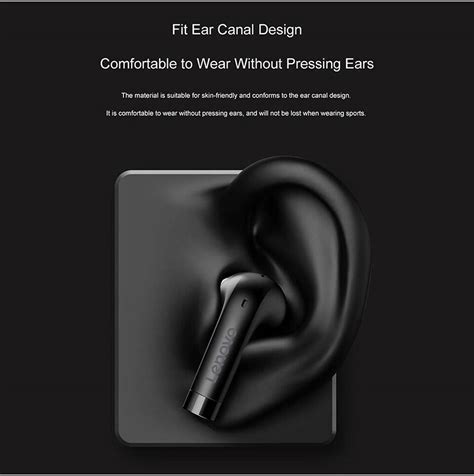 Lenovo Thinkplus TW True Wireless Sports Headphones Mm Dual Driver Unit HiFi Stereo Sound