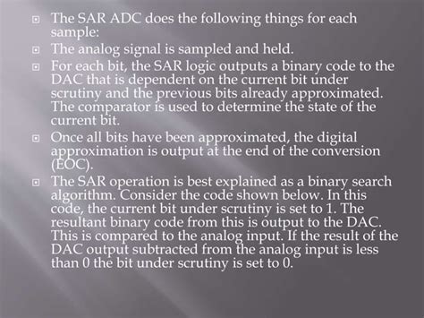 Successive Approximation Adc Pptx Digital Audio Computer Software Successive Approximation Adc Pptx Digital Audio Computer Software