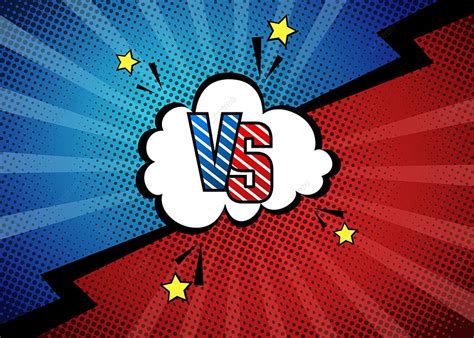 Vs 아트 텍스트와 하프 톤 효과와 만화 배경 줌 만화 줌 레트로 배경 일러스트 및 사진 무료 다운로드 Pngtree