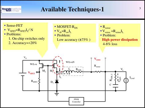 Ppt A Lossless Accurate Self Calibrating Current Sensing Technique For Dc Dc Converters