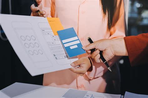 Young Asian Business Creative Team Work Together Mobile Application Software Design Project