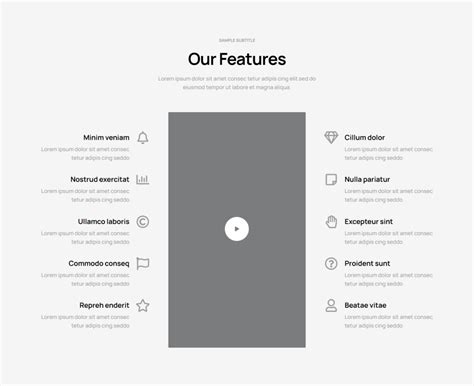 21 Elementor Features Sections