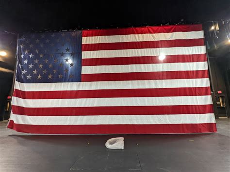 American Flag Drop Controlbooth