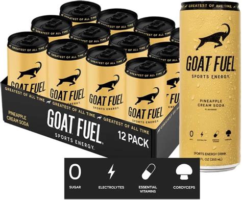 Goat Fuel® Preworkout Sports Energy Drink Sugar Free Pre