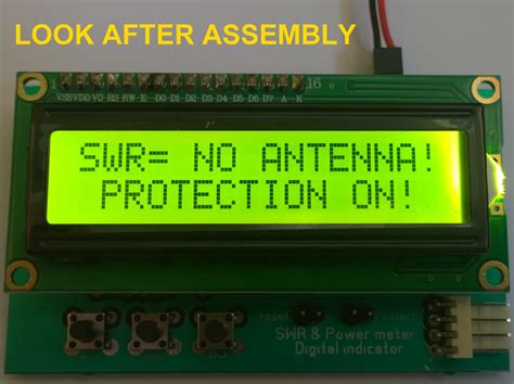 Universal Digital Swr Power Meter Diy Kit Lcd Indicator With Protection Max 8000w Universal