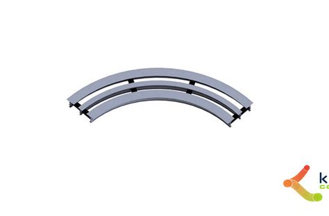 Curved Flow Bar KC FBD CV Klima Contra