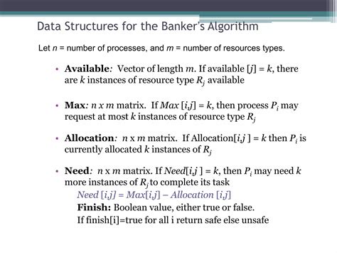 Bankers Algorithm Pptx