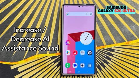 How To Increasedecrease Ai Assistance Sound Samsung Galaxy S26 Ultra
