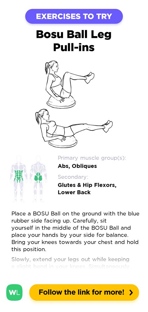 Bosu Ball Leg Exercises