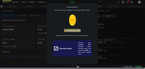 Payal Agrawal On Linkedin Geekstreak2024 Codingchallenge