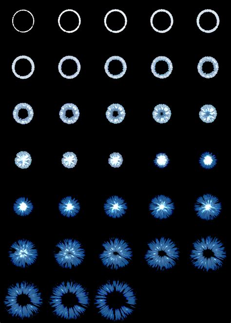 Particle Sprite Sheet Particleillusion Particle System Particles