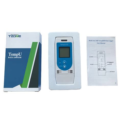 Tzone Temperature And Humidity Usb Datalogger Series Tempu Multi Use Usb Temp Rh Data Logger