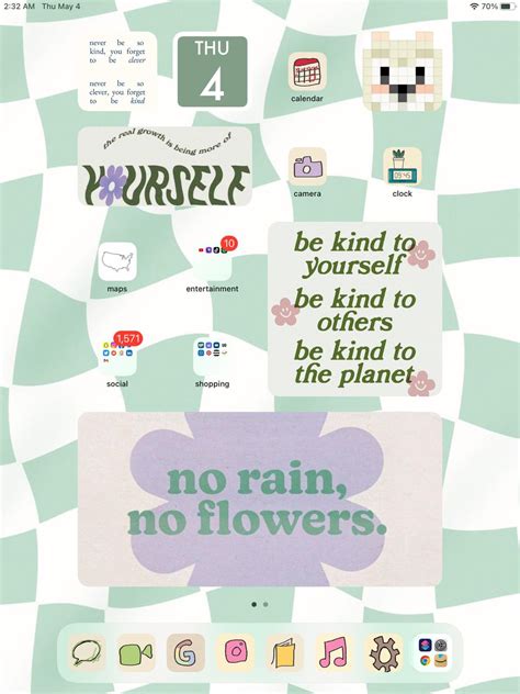 Just Setup My First Ipad Customizing Is So Fun 😌 R Ipad