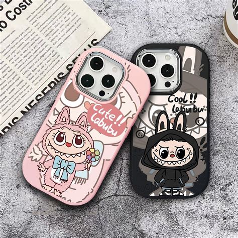 Jual Printing Chrome Case Labubu For Oppo A15 A16 A38 A3s A53 A33 A18