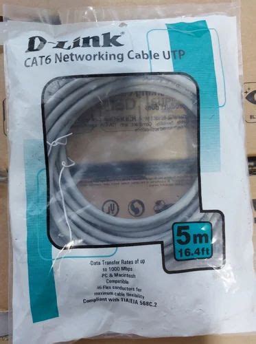 Core D LINK CAT Meter UTP AWG Patch Cord Gray Copper At Best Price In Varanasi