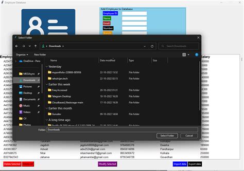 Github Rv2442employeedatabaseapppy Gui Based Employee Database App Using Python