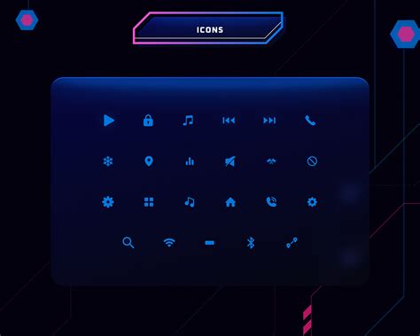 HMI UI Design For Car Behance