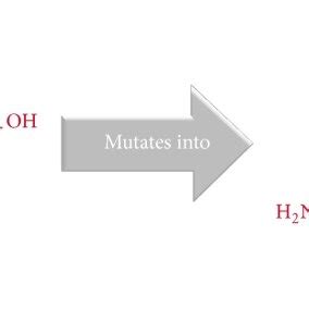 Showing The Schematic Structures Of The Original A And The Mutant B Download Scientific