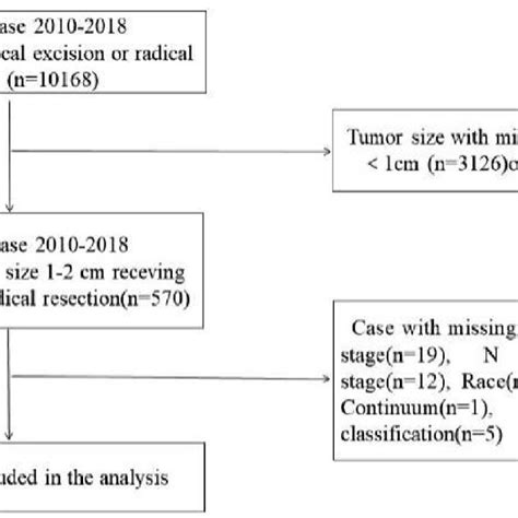 Flow Diagram For The Selection Of Rectal Neuroendocrine Tumors Included Download Scientific
