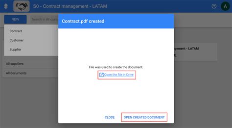 Create Documents In Team Folders And Secured Folders Aodocs Knowledge Base
