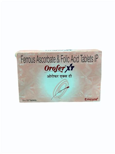 Orofer Xt Tablet At Rs 18945stripe Varachha Surat Id 2852867780430