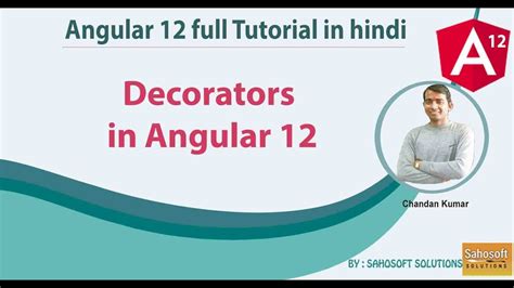 Decorators In Angular 12 Angular 12 Full Tutorial In Hindi Youtube