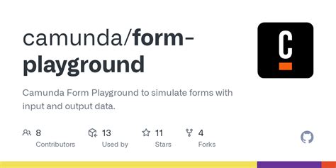 Github Camundaform Playground Camunda Form Playground To Simulate Forms With Input And