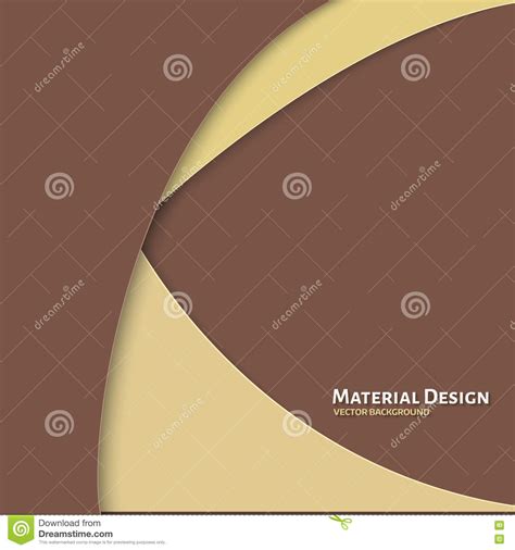 Abstract Background Material Design Template Stock Vector Illustration Of Abstraction