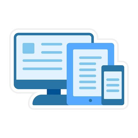 Premium Vector Responsive Design Icon Vector Image Can Be Used For Coding And Development