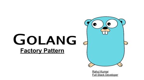 factory pattern using golang