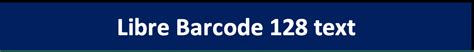 How To Create An Excel Barcode Libre Barcode