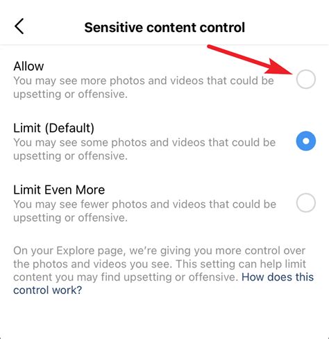 How To Disable Sensitive Content Filter On Instagram
