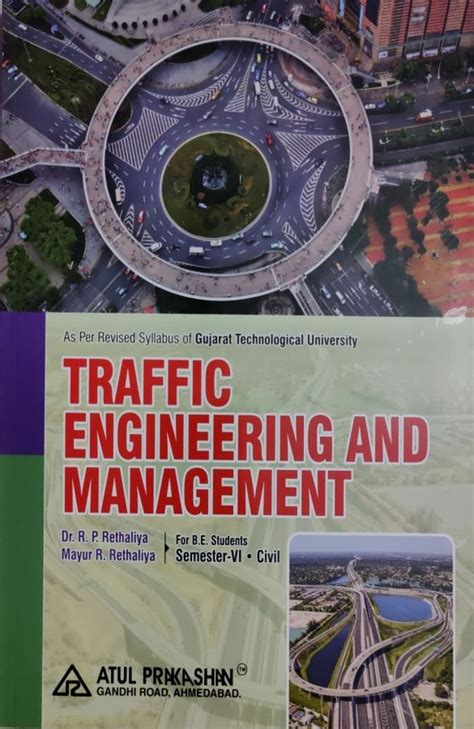 Traffic Engineering And Management Atul Engineering Book Store