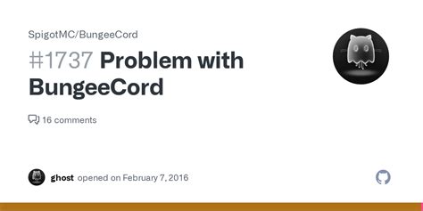 Problem With Bungeecord · Issue 1737 · Spigotmcbungeecord · Github