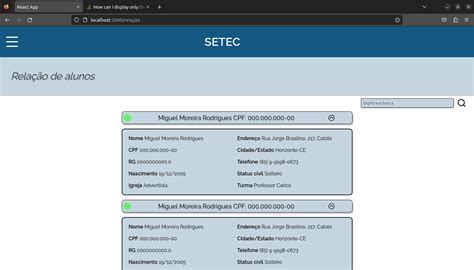 Javascript How Can I Display Only The Div I Clicked In An Arraymap