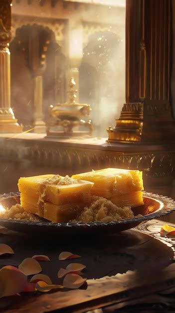 Mysore Pak Hindu Premium Ai Generated Image