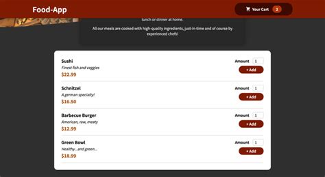 Github Numan Tariqreact Food App