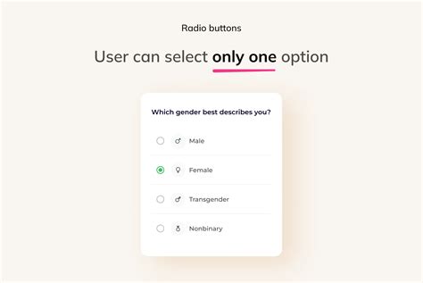 Understanding Checkboxes Radio Buttons And Toggle Switches