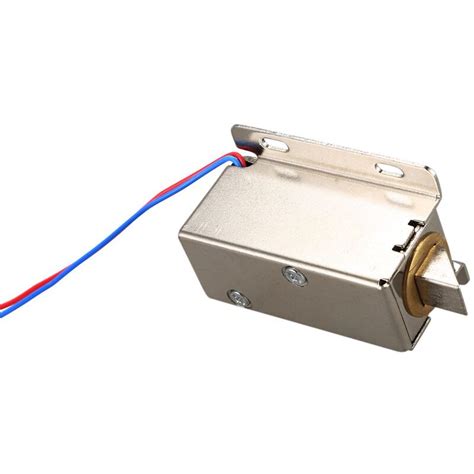 Electric Lock Door Solenoid Valve Silver Vicedeal