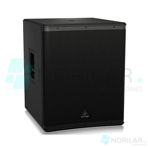 Behringer Dr18sub 2400w 18″ Subwoofer Activo Inversiones Norilar