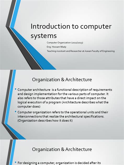 1 introduction to computer system pdf central processing unit computer architecture