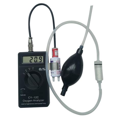 Cy 12c Portable Oxygen Analyzer Full Range Oxygen Measurement Device