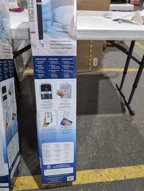 Omnibreeze Tower Fan With Internal Oscillation And Wi Fi Same Day