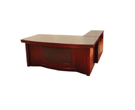 ชุดโต๊ะทำงานผู้บริหารตัวแอล รุ่น Night Siamfurniture