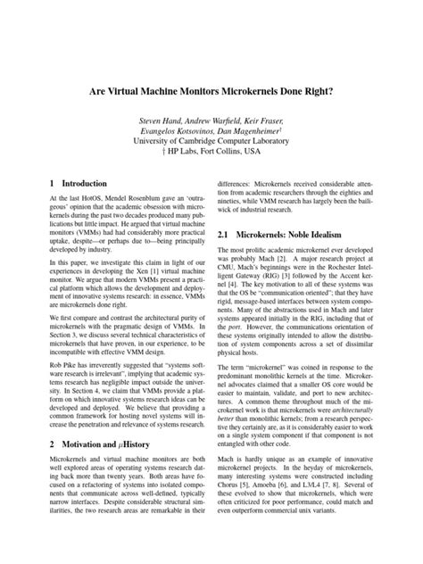 hand pdf virtual machine kernel operating system