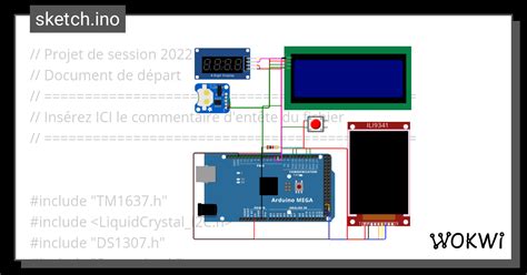 Mon Projet Etape 1 Copy Wokwi Esp32 Stm32 Arduino Simulator