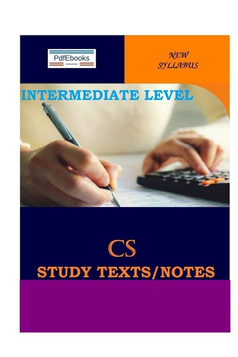 All KASNEB CS Intermediate Level Notes 6 Subjects Pdf Notes