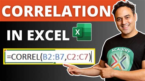 Correlation In Excel With Examples MyExcelOnline