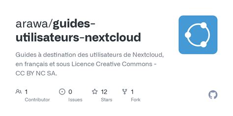 Github Arawaguides Utilisateurs Nextcloud Guides à Destination Des